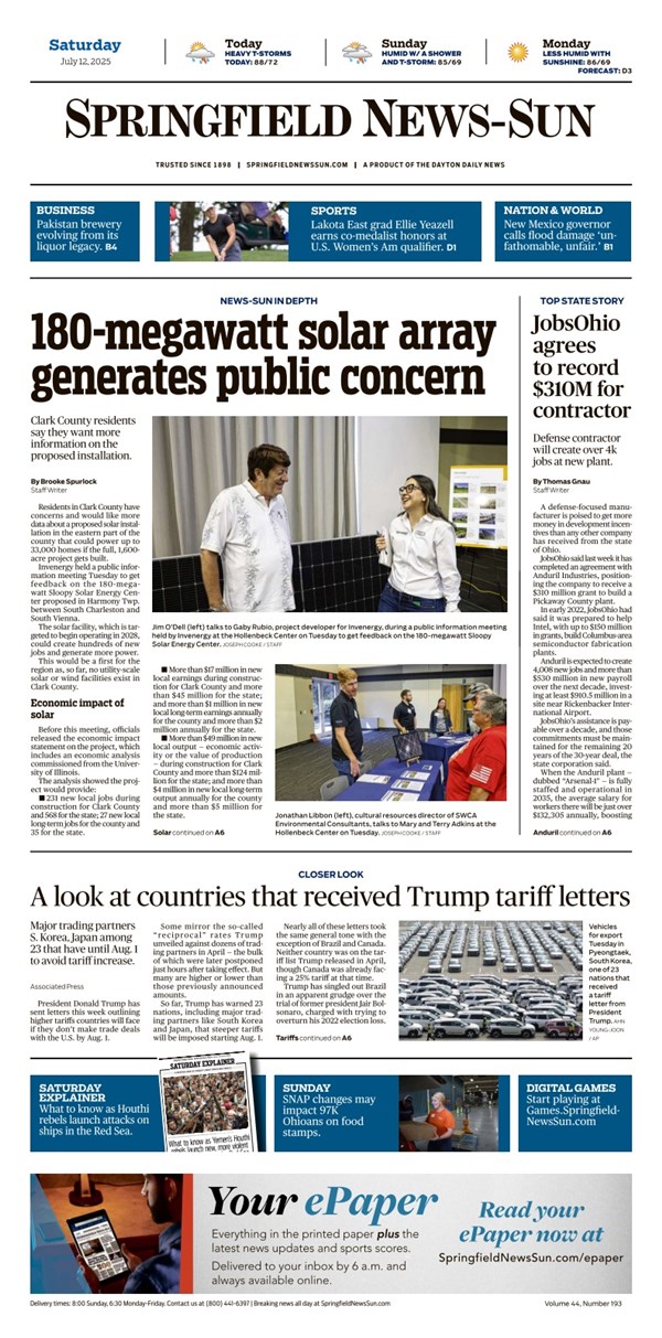 Springfield News-Sun ePaper