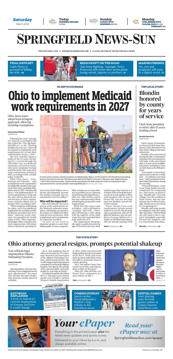 Springfield News-Sun ePaper