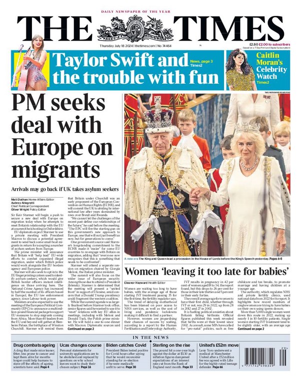 The Times e-paper web