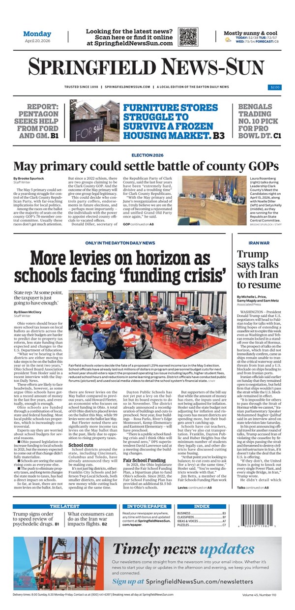 Springfield News-Sun ePaper