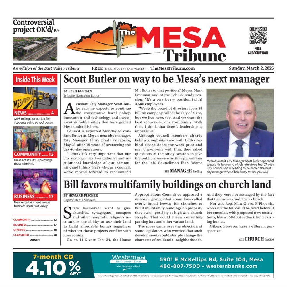 Scott Smith, Mark Freeman debate their Mesa Mayor qualifications | News ...