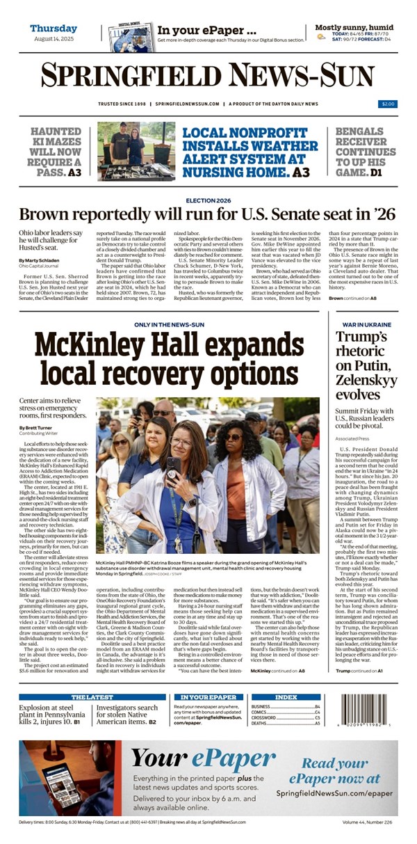 Springfield News-Sun ePaper