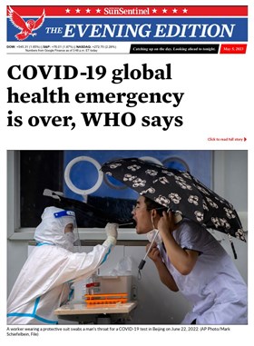 Sun Sentinel Evening Edition