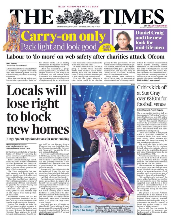 The Times e-paper web