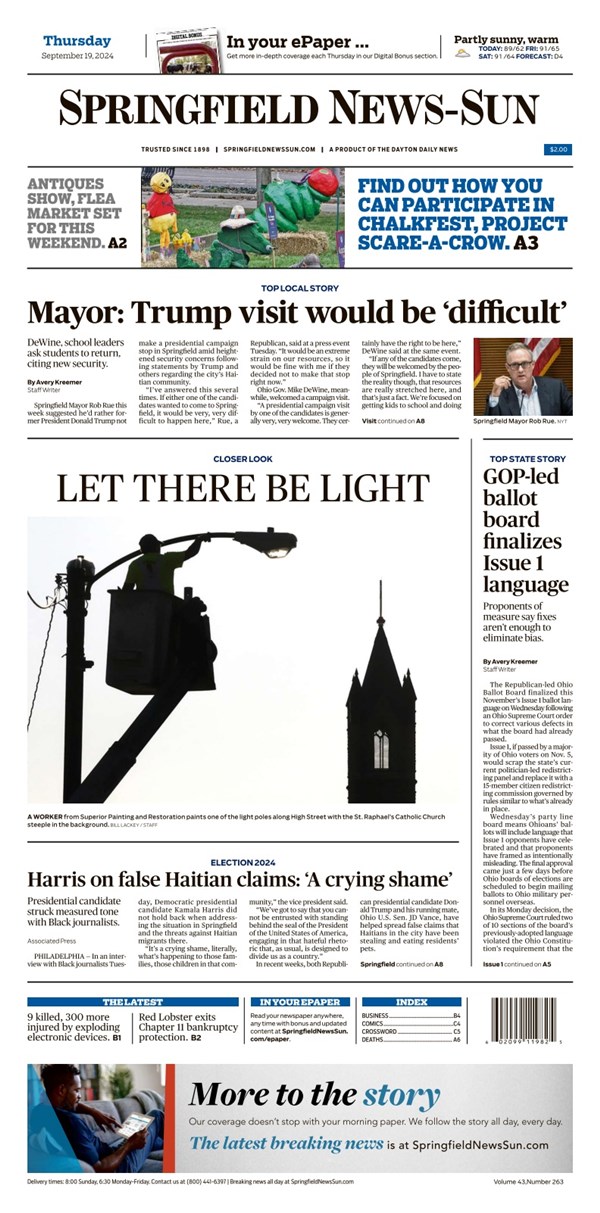 Springfield News-Sun ePaper