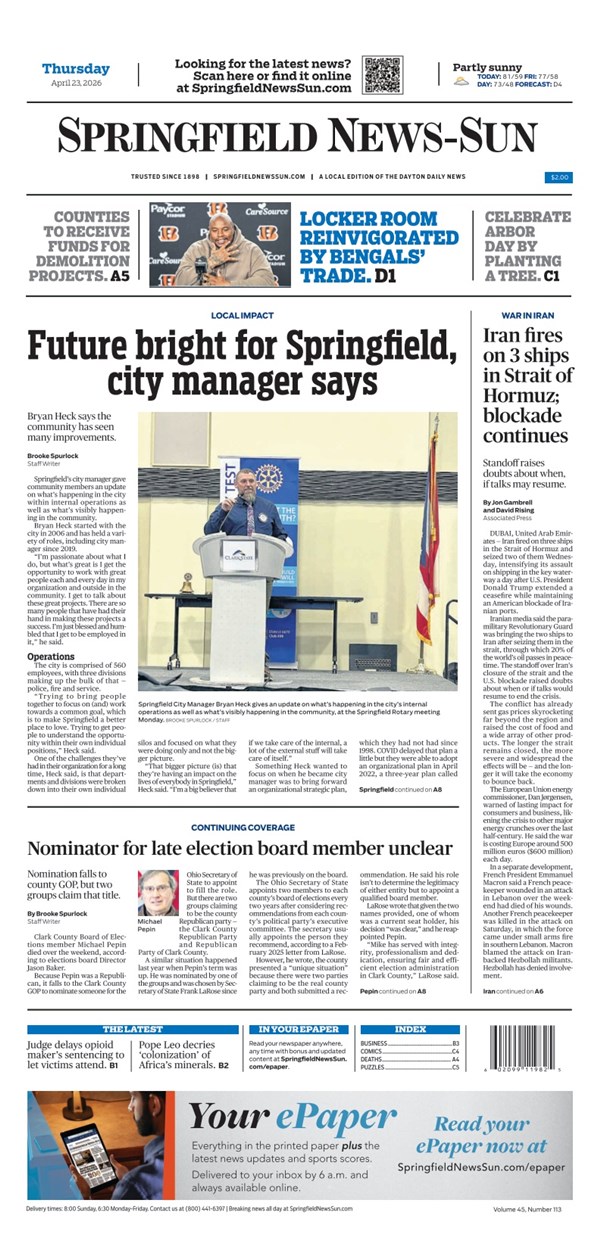 Springfield News-Sun ePaper
