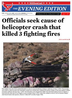 Sun Sentinel Evening Edition