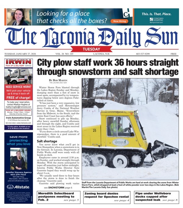 Laconia Daily Sun