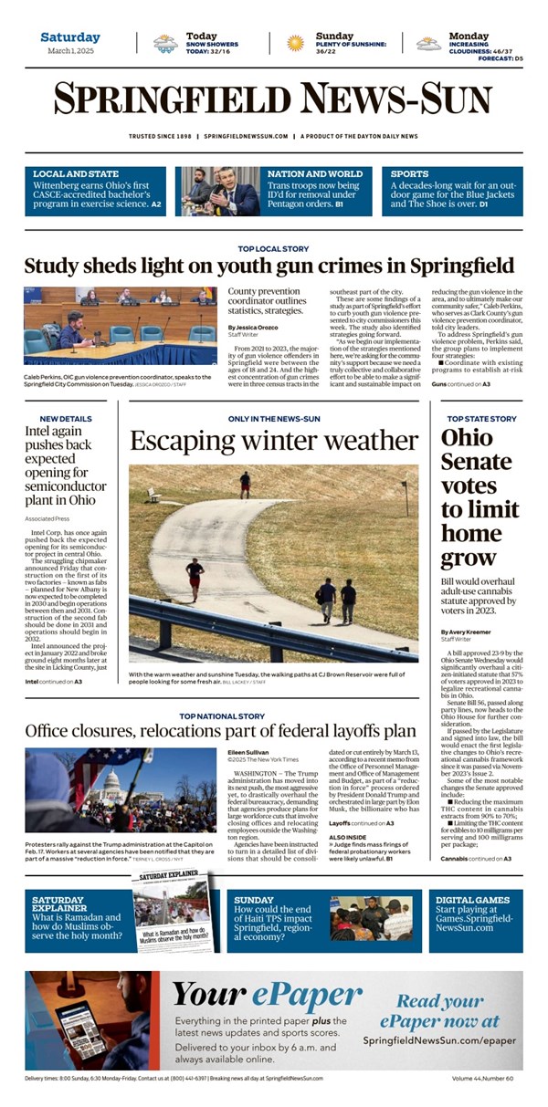 Springfield News-Sun ePaper