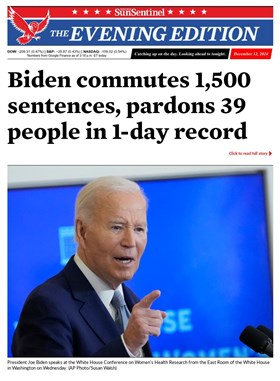 Sun Sentinel Evening Edition