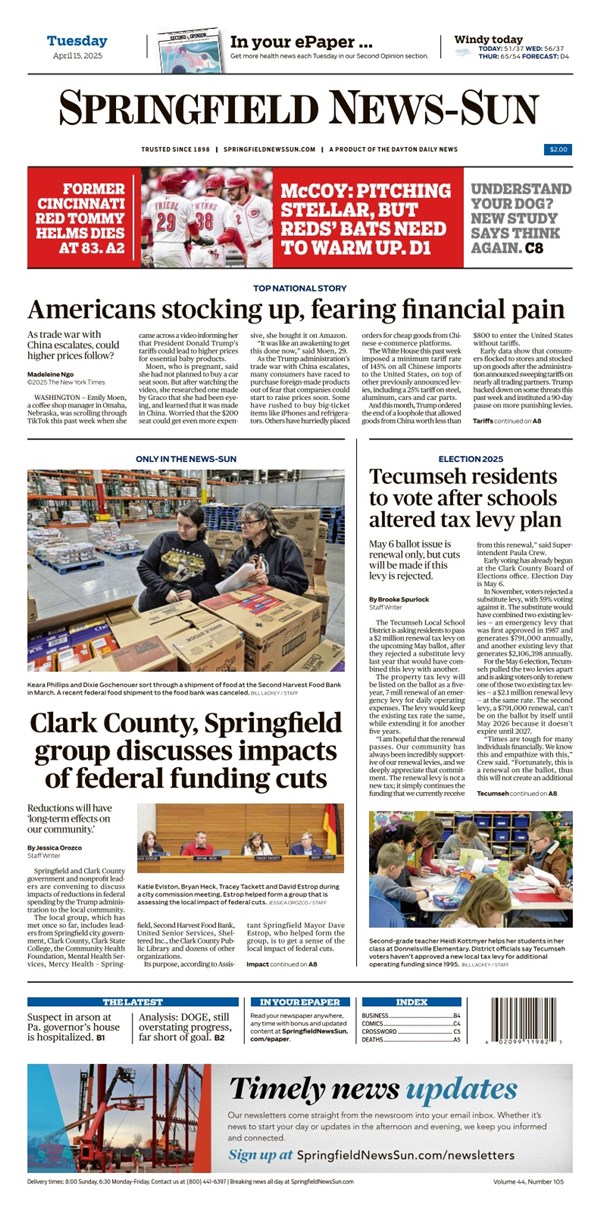 Springfield News-Sun ePaper