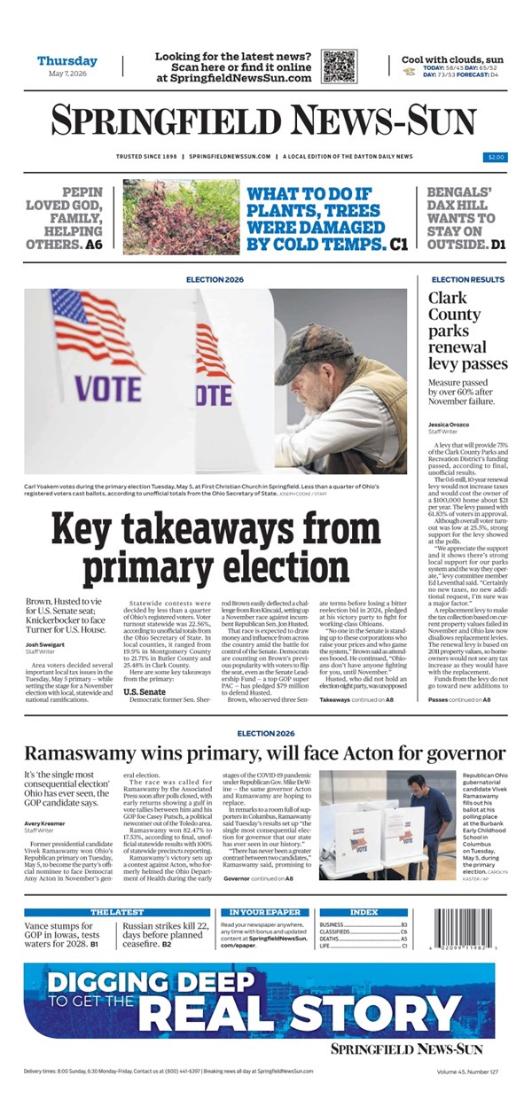 Springfield News-Sun ePaper