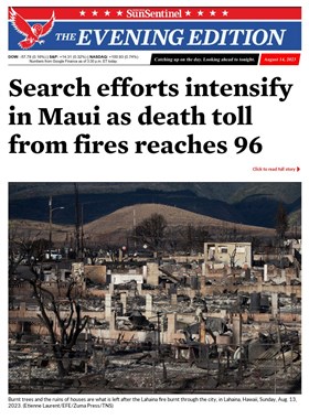 Sun Sentinel Evening Edition