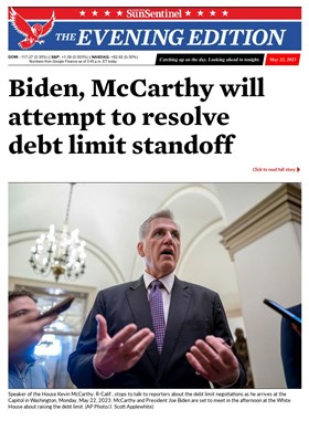 Sun Sentinel Evening Edition