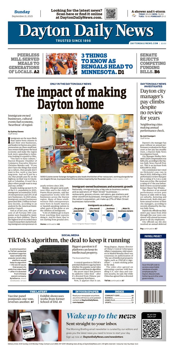 Dayton Daily News Epaper