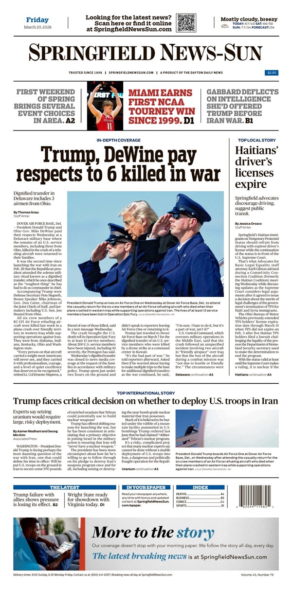 Springfield News-Sun ePaper