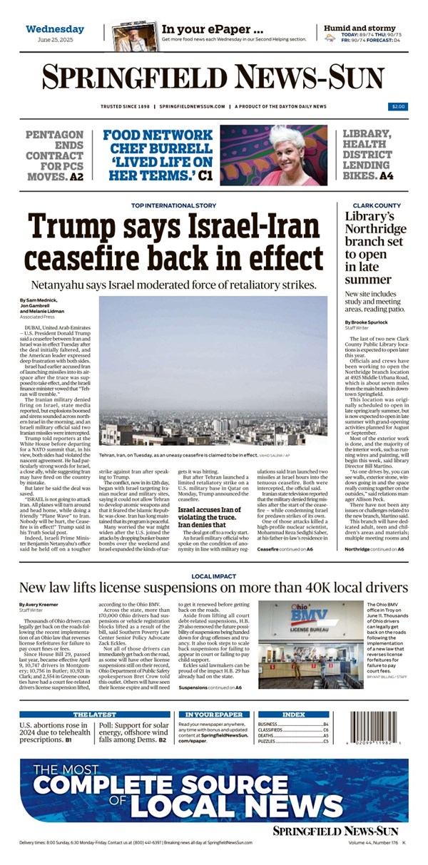 Springfield News-Sun ePaper