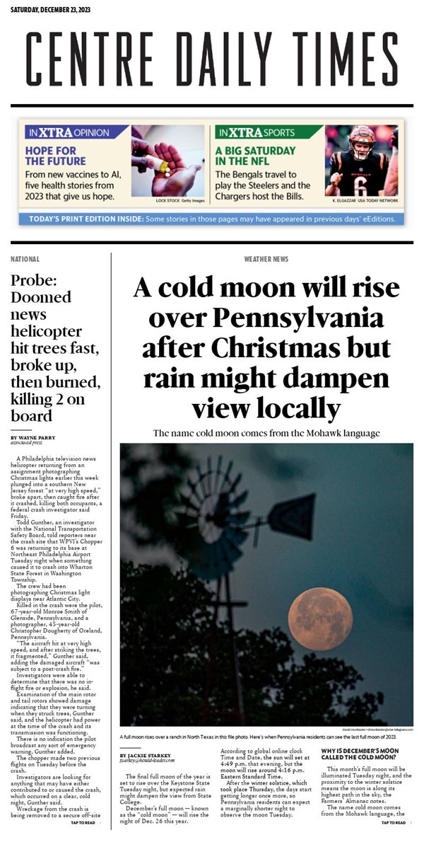 Centre Daily Times