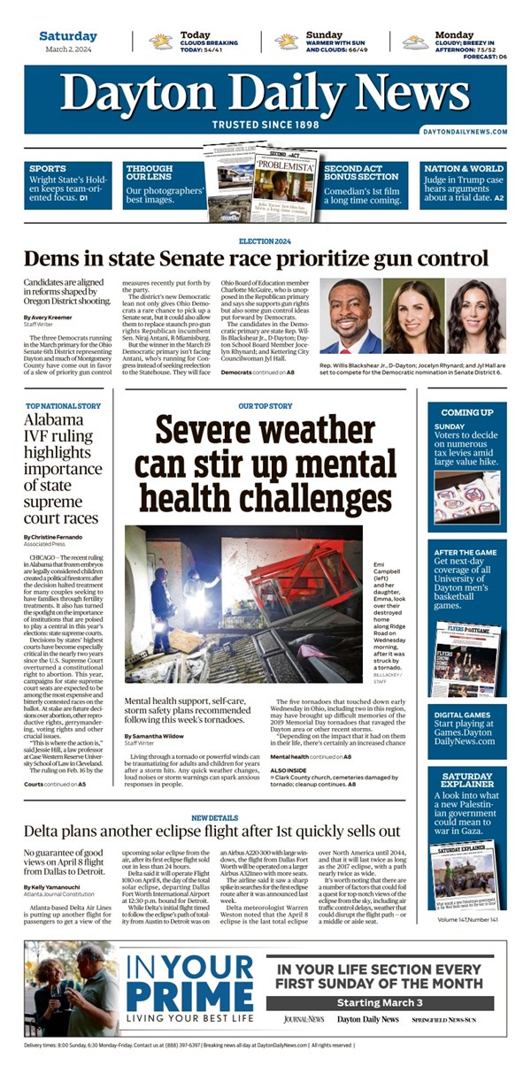 Dayton Daily News Epaper