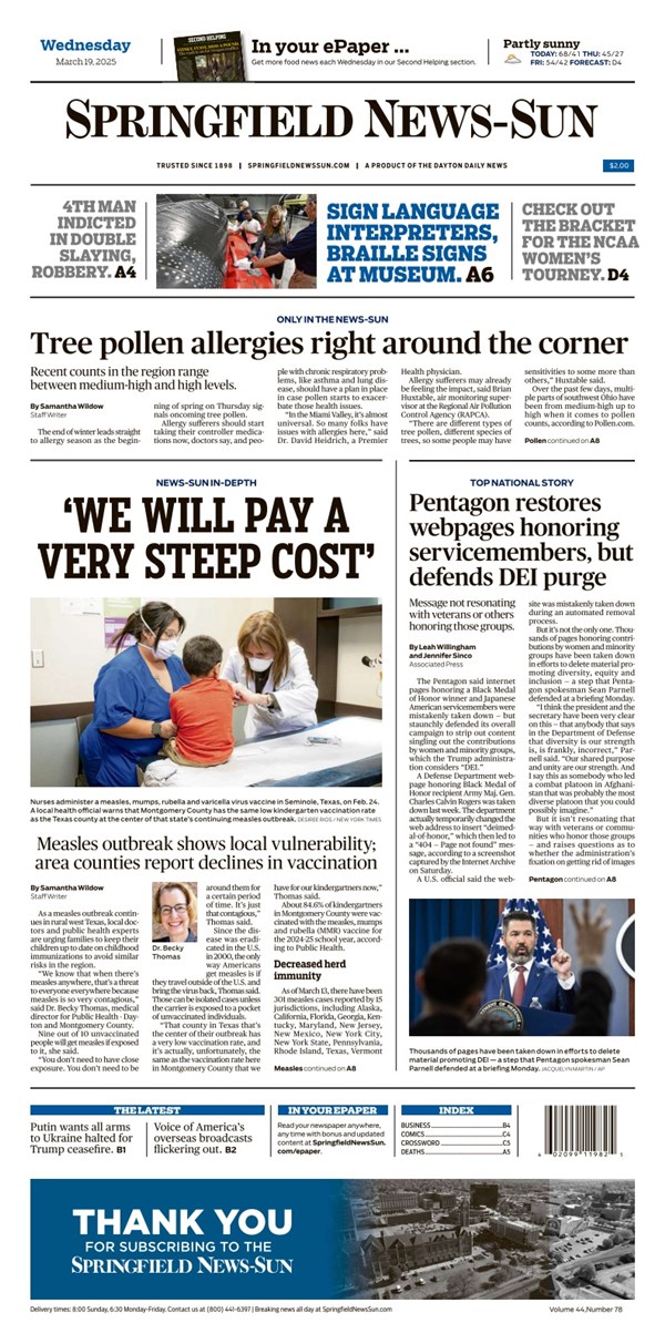 Springfield News-Sun ePaper