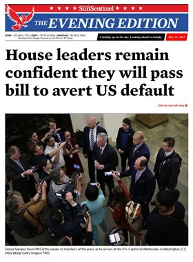 Sun Sentinel Evening Edition