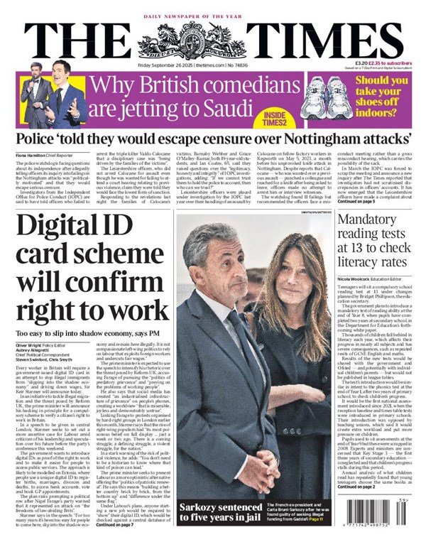 The Times Ireland e-paper