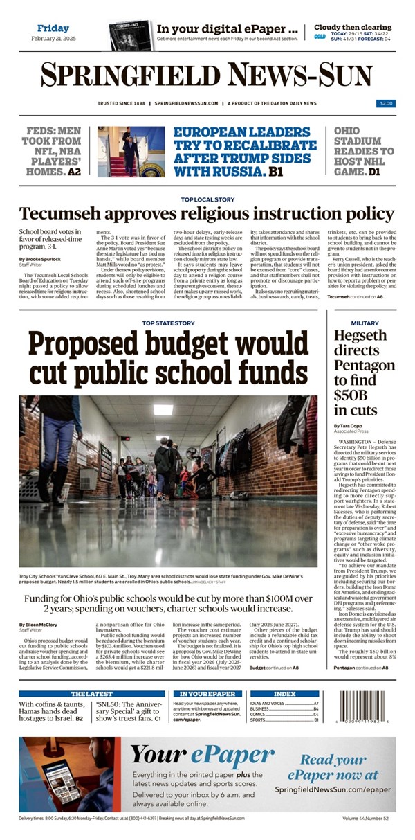 Springfield News-Sun ePaper