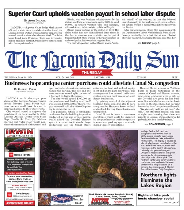 Laconia Daily Sun