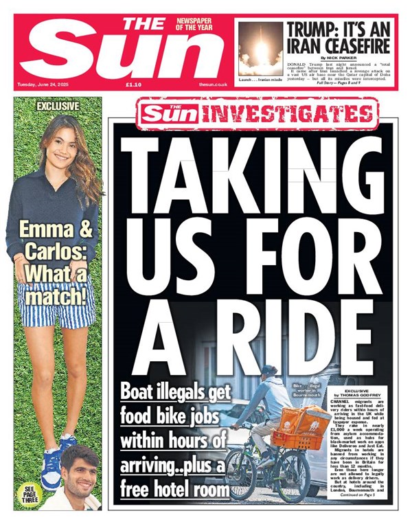 The Sun web