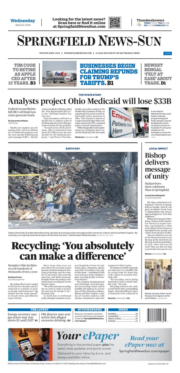 Springfield News-Sun ePaper
