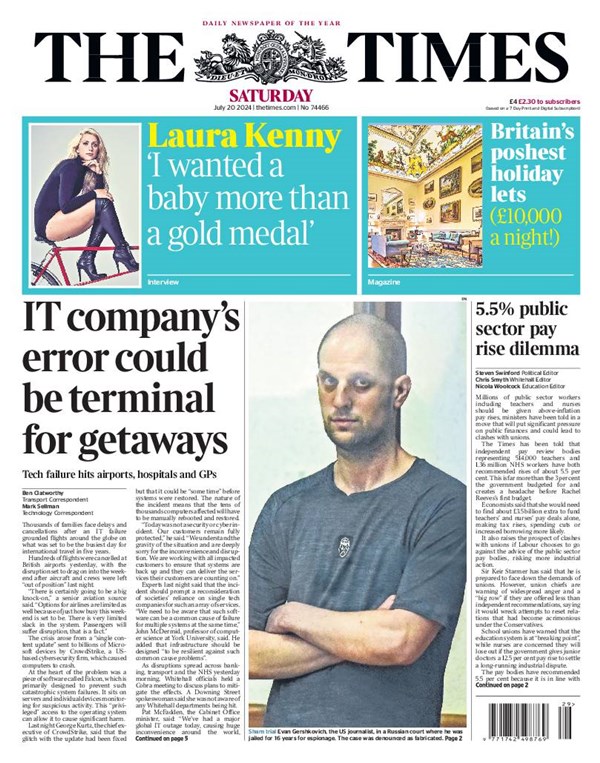 The Times e-paper web