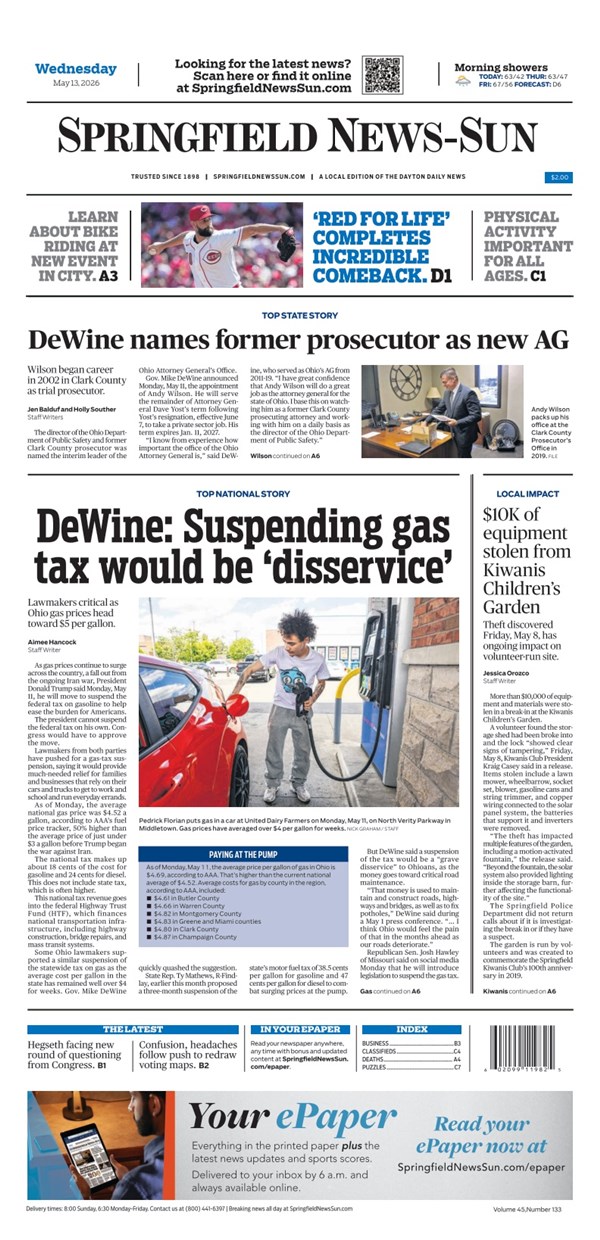 Springfield News-Sun ePaper