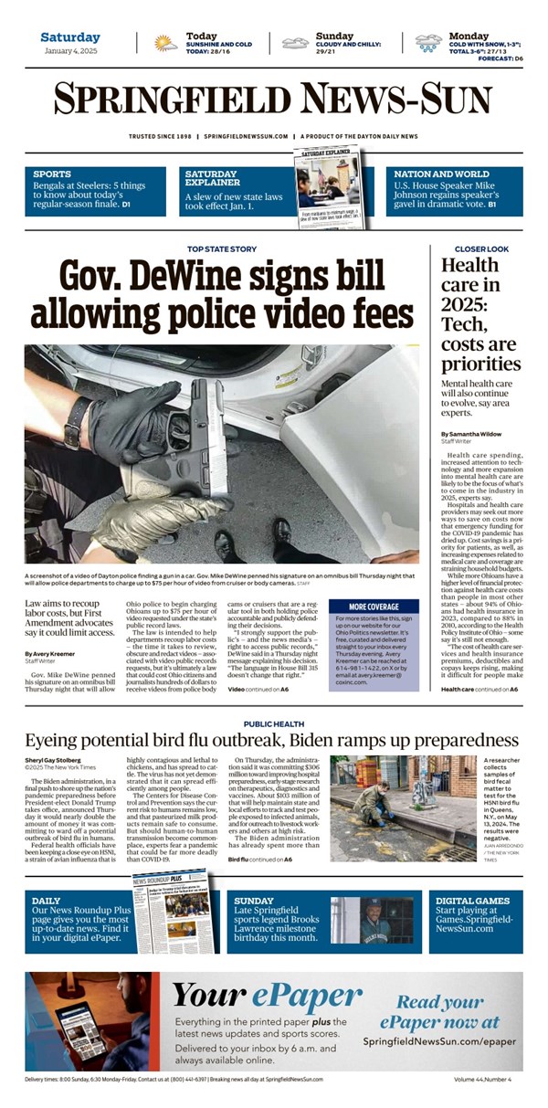 Springfield News-Sun ePaper