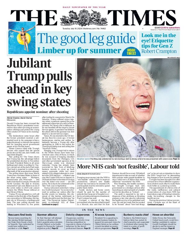 The Times e-paper web