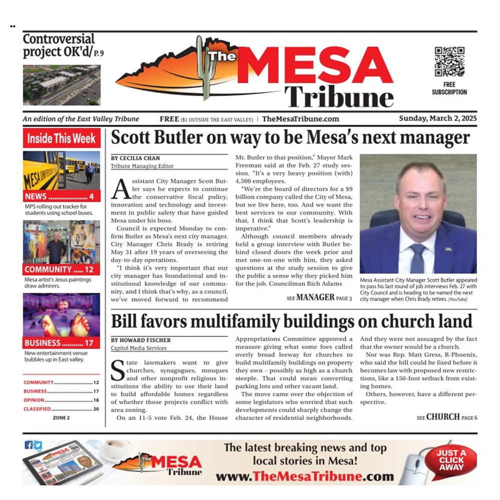 Scott Smith, Mark Freeman debate their Mesa Mayor qualifications | News ...