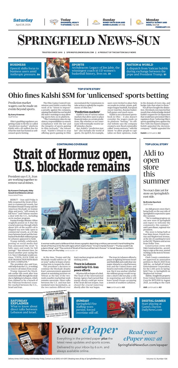 Springfield News-Sun ePaper