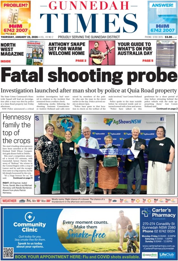 Gunnedah Times | Just another WordPress site