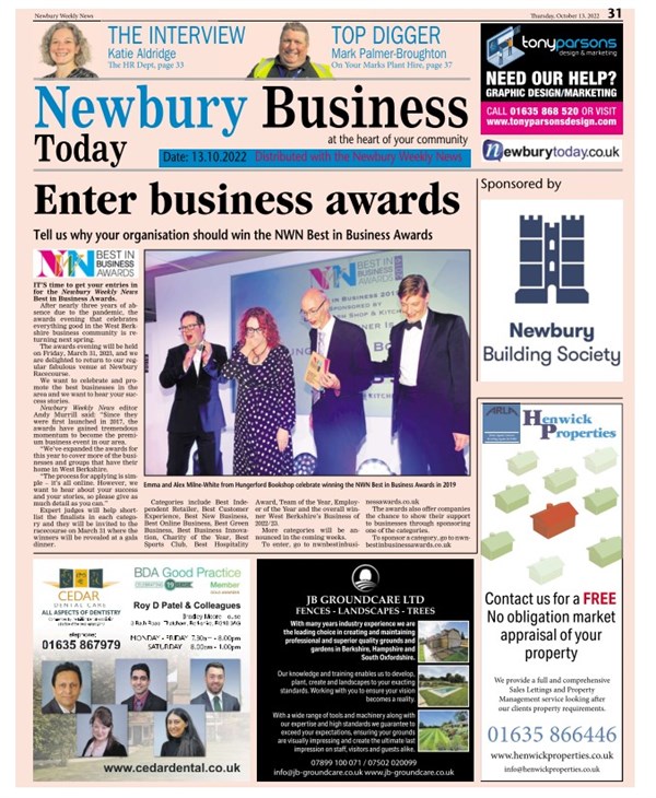 Subscribe to Newbury Today - Support Newbury Today